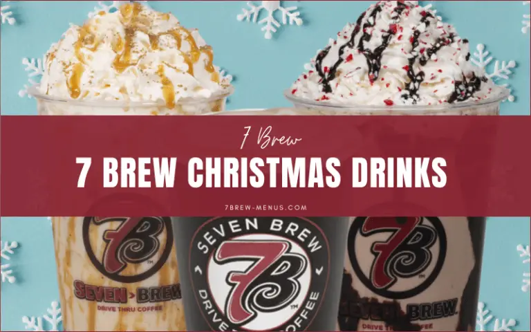 Holiday Specials - 7 Brew Menu