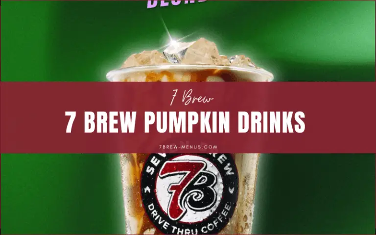 Holiday Specials - 7 Brew Menu